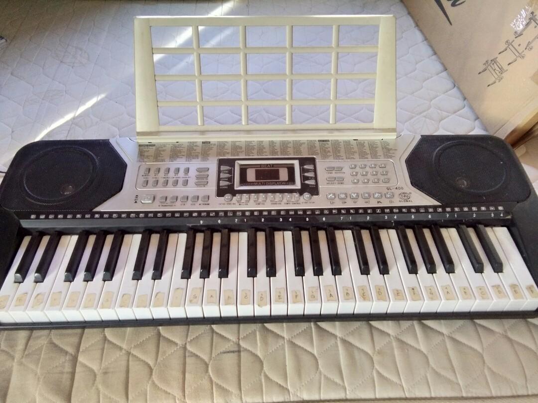 GL - 400 Electronic Piano Keyboard, Hobbies & Toys, Music & Media, Musical Instruments on Carousell
