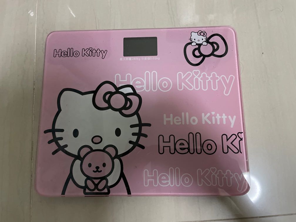 Hello kitty Weight machine, Computers & Tech, Desktops on Carousell