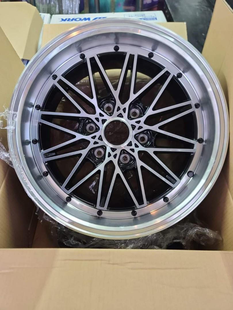 Hiace 18'inch WORK XTRAP rims, Car Accessories, Tyres & Rims on Carousell