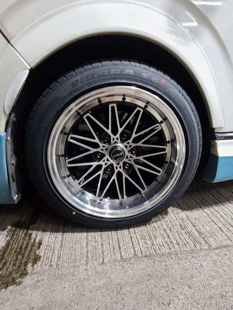 Hiace 18'inch WORK XTRAP rims, Car Accessories, Tyres & Rims on Carousell