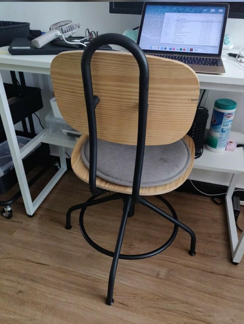 IKEA Kullaberg Swivel Chair, Furniture & Home Living, Furniture, Chairs ...