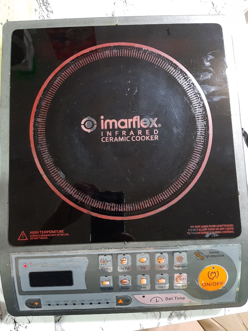 Imarflex infrared ceramic cooker, Furniture & Home Living, Kitchenware ...