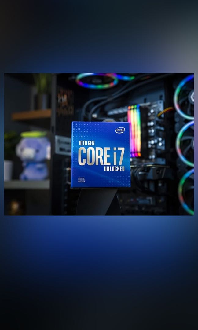 Intel i7 10700KF gen 10th processor, Computers & Tech, Parts ...