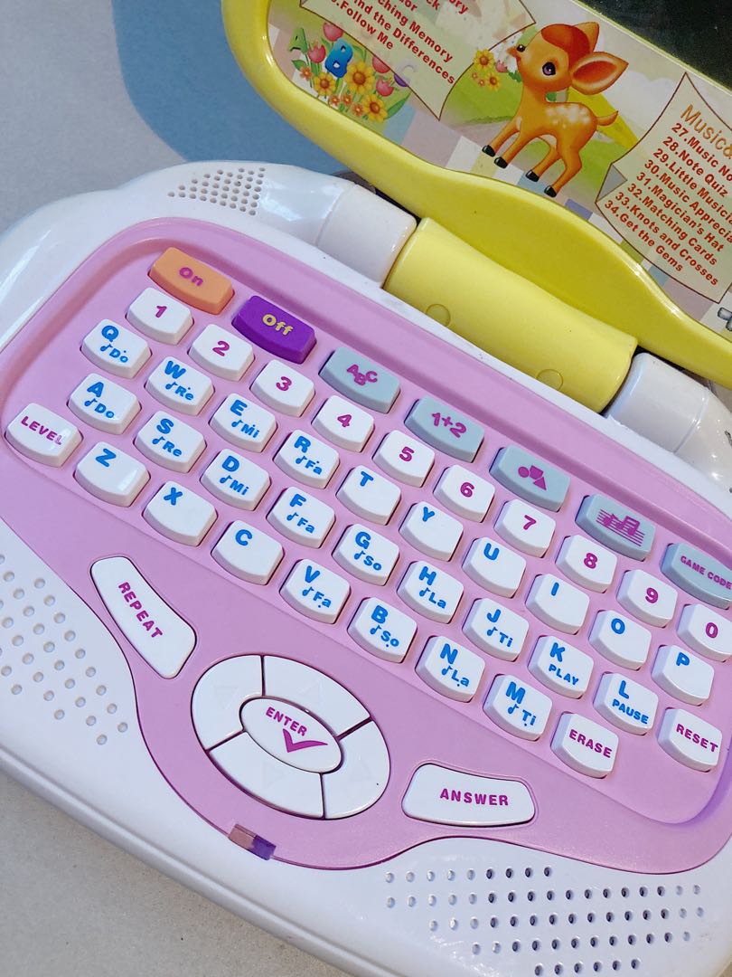 kids toy computer, Hobbies & Toys, Toys & Games on Carousell