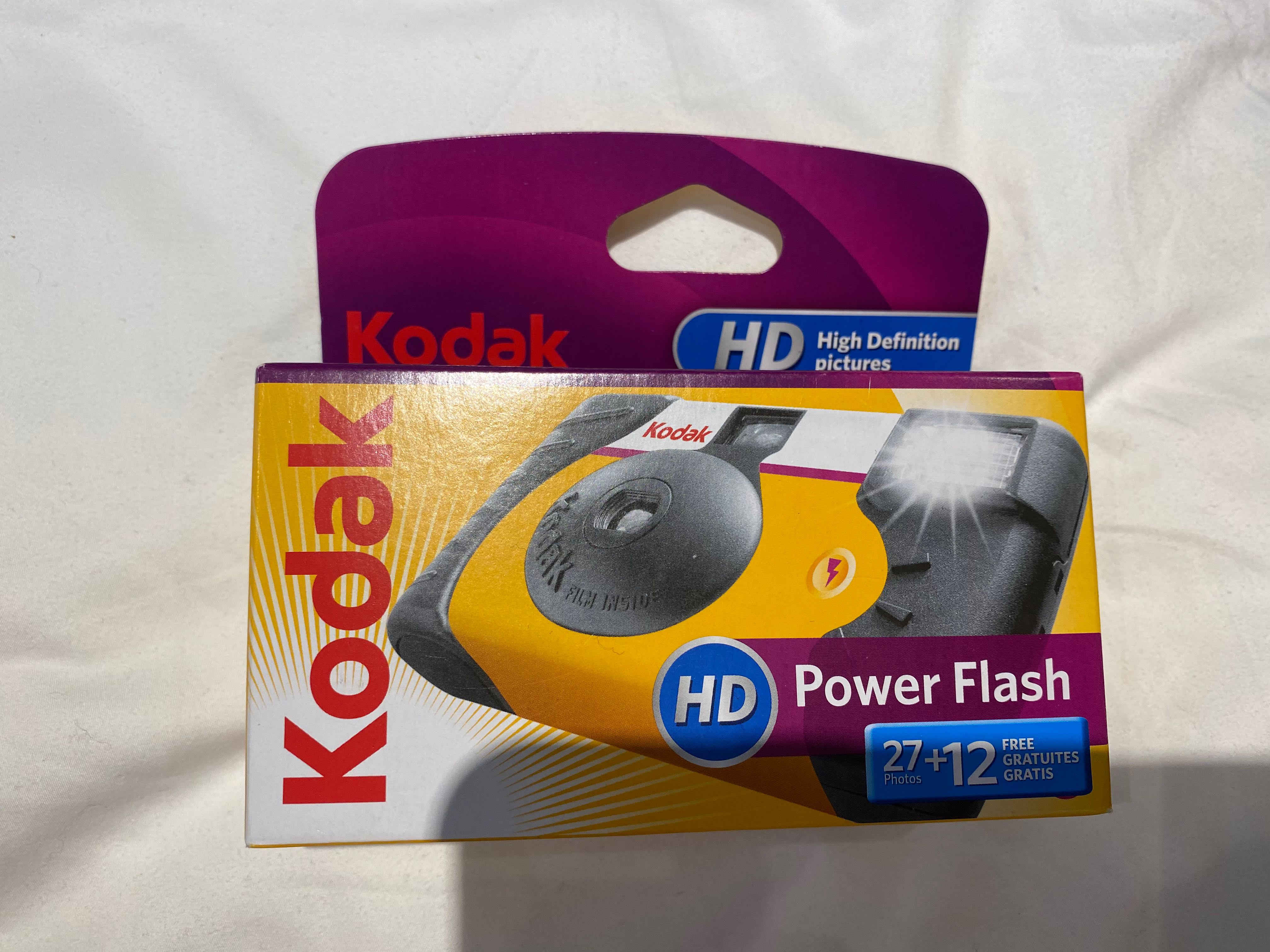 Kodak power flash camera, Photography, Cameras on Carousell