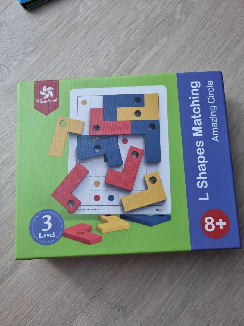 L Shapes Matching, Hobbies & Toys, Toys & Games on Carousell