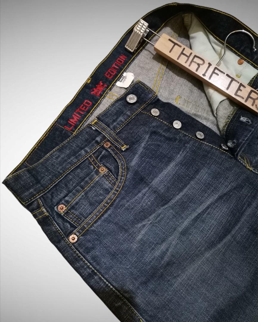 Levis 501 limited edition, Men's Fashion, Bottoms, Jeans on Carousell