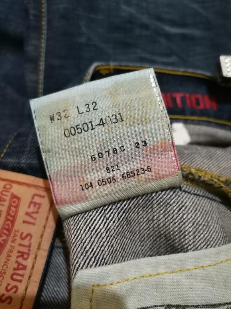 Levis 501 limited edition, Men's Fashion, Bottoms, Jeans on Carousell