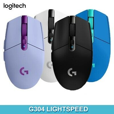 Logitech G G304 LIGHTSPEED Wireless Mouse (White/Black/Blue/Purple ...