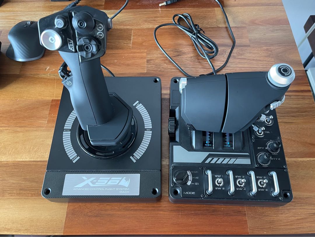 Logitech X56 Hotas, Computers & Tech, Parts & Accessories, Computer ...