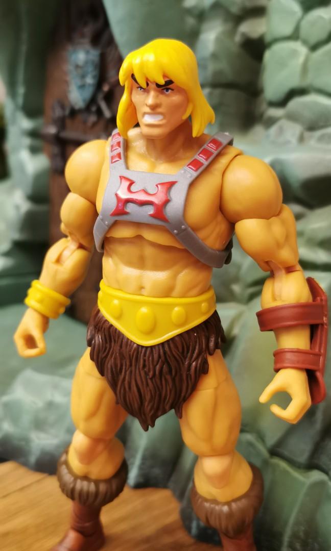 Masters of the Universe Revelation He-man Custom head, Hobbies & Toys ...