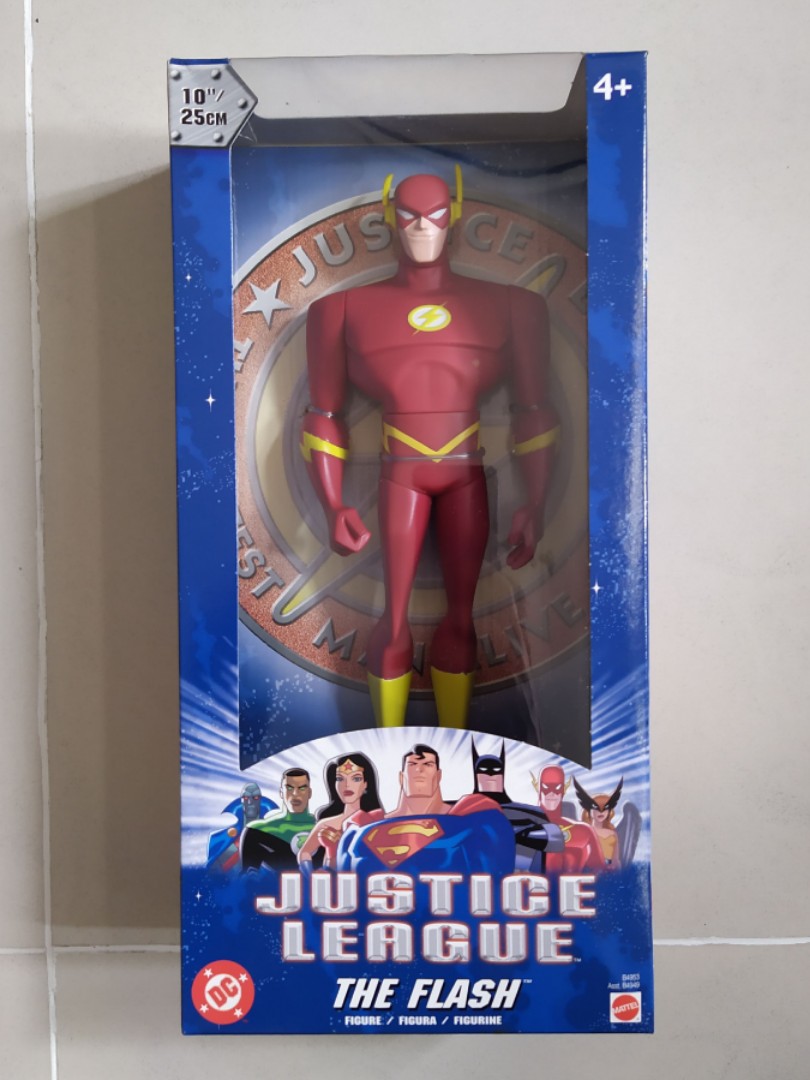 Mattel Justice League The Flash 25cm figure, 興趣及遊戲, 玩具 & 遊戲類 - Carousell