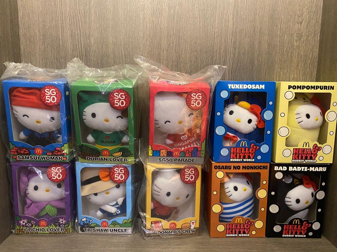 mcdonalds X hello kitty X line friends collection, Hobbies & Toys, Toys ...