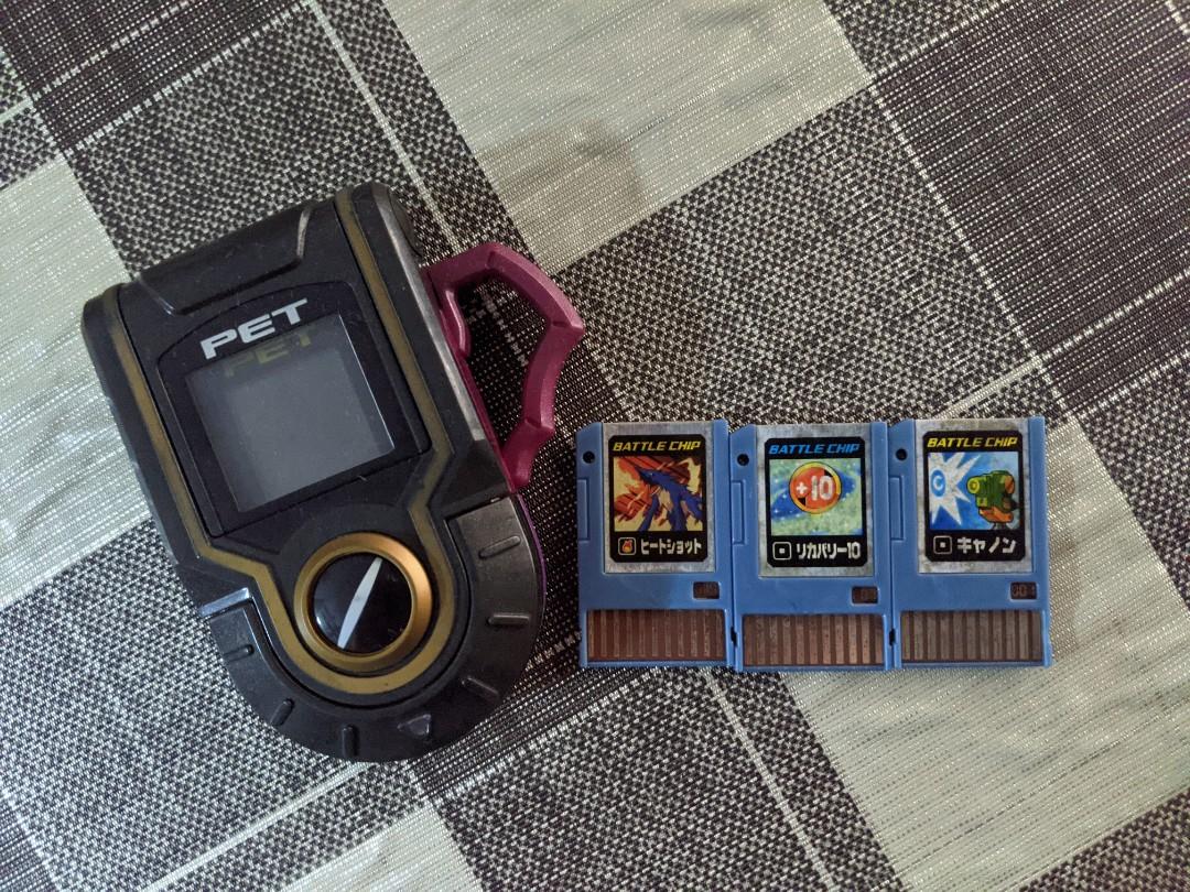 Megaman Battle Network PET, Hobbies & Toys, Toys & Games on Carousell