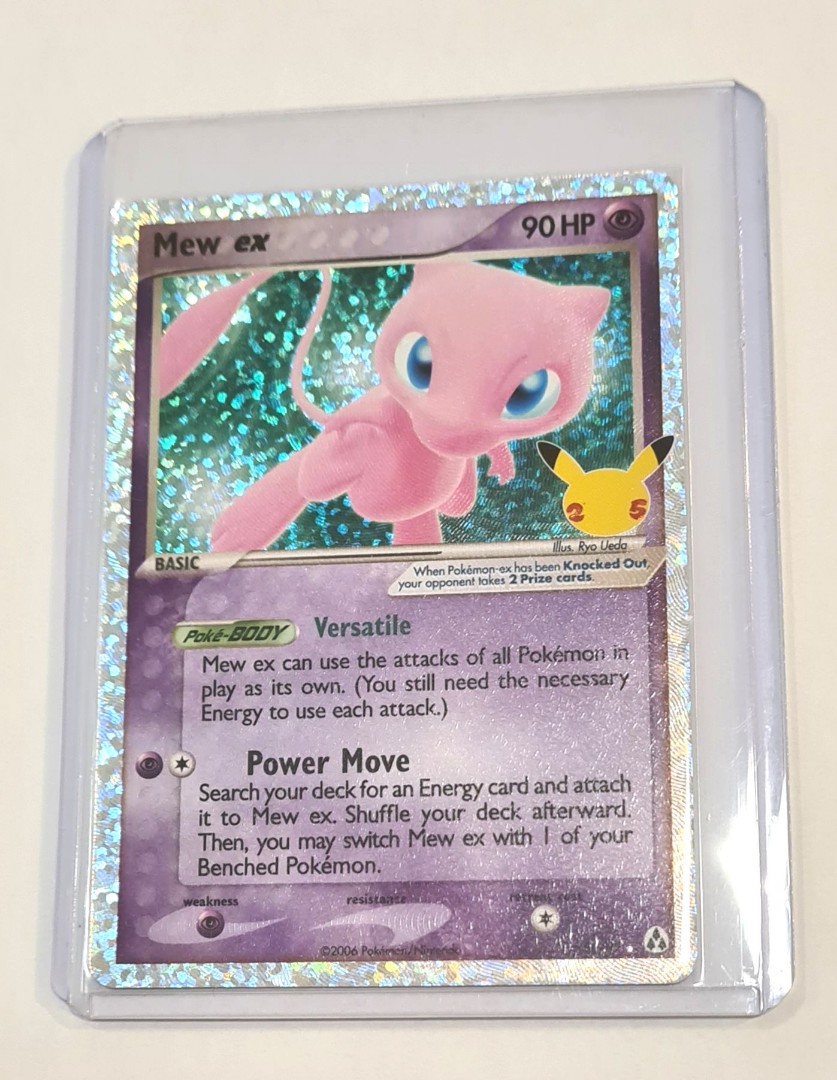 MEW - POKEMON TCG 25TH CELEBRATIONS, Hobbies & Toys, Toys & Games on ...