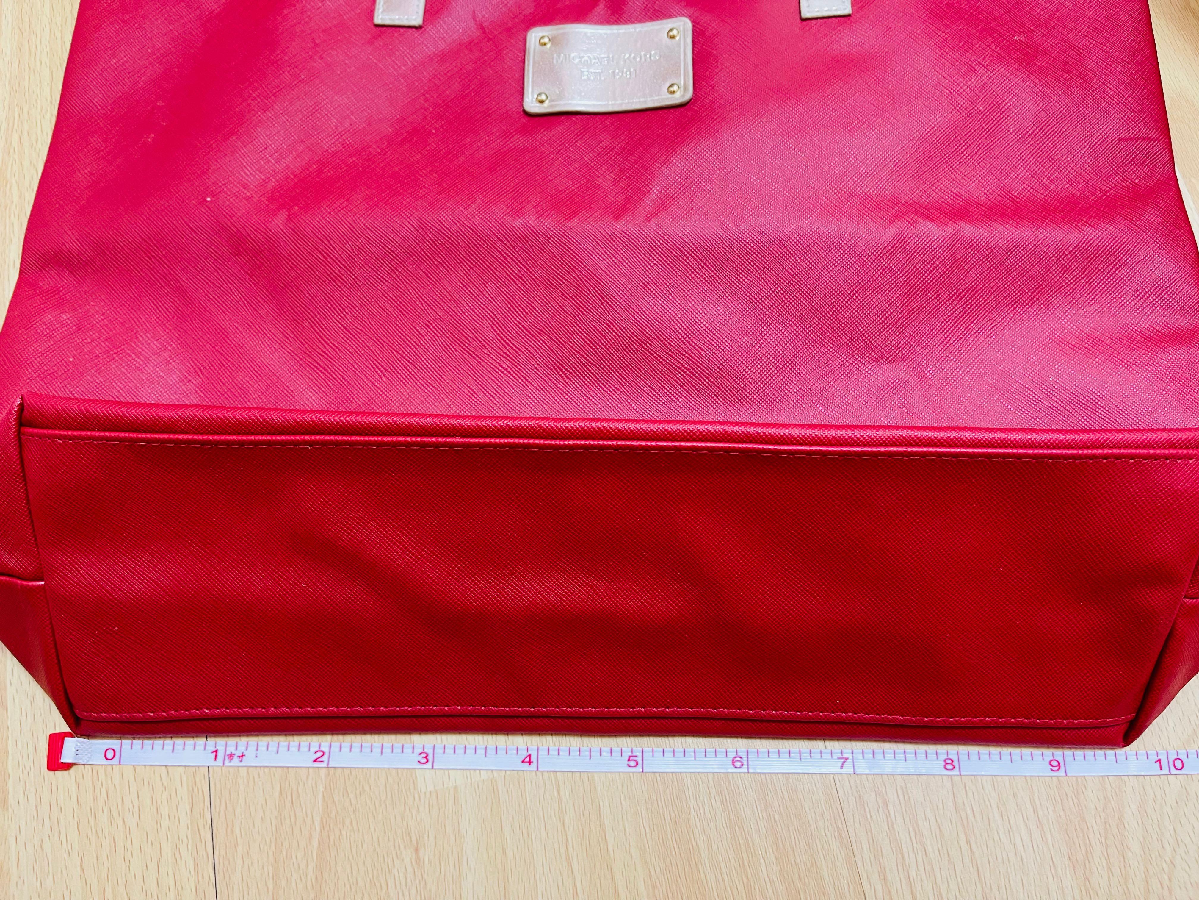 Michael Kors Gwp Red Tote Bag, Luxury, Bags & Wallets on Carousell