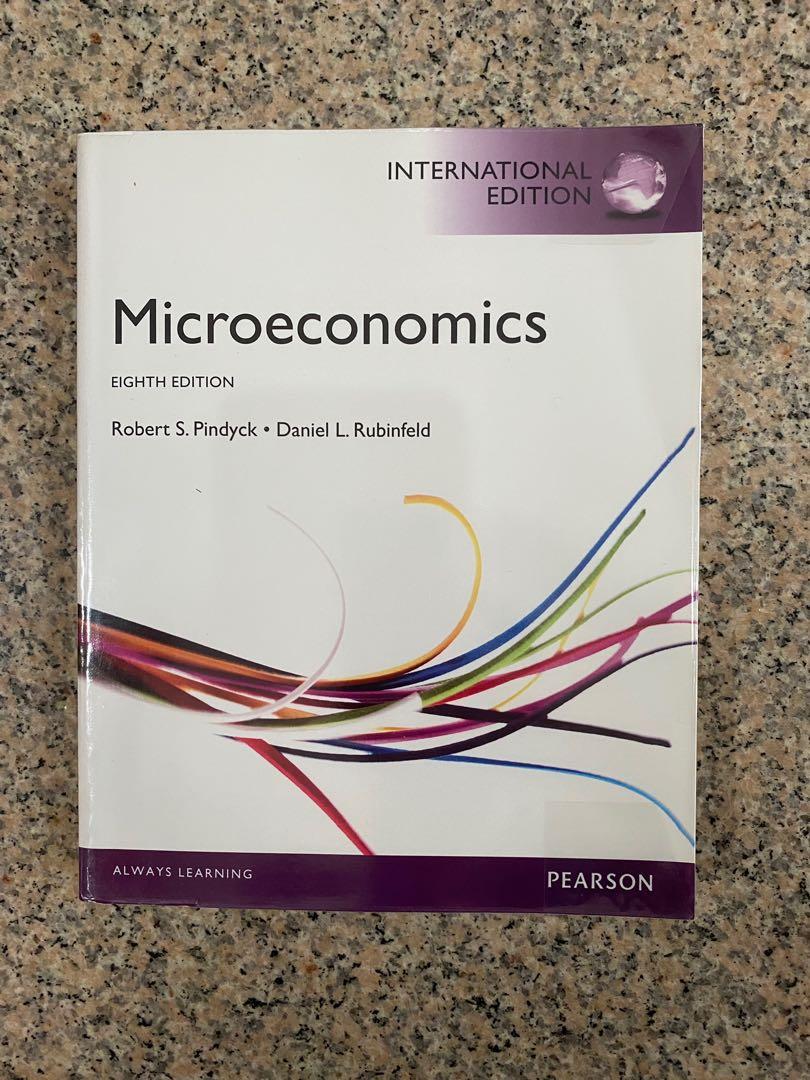 Microeconomics 8th edition (Pearson), Hobbies & Toys, Books & Magazines ...