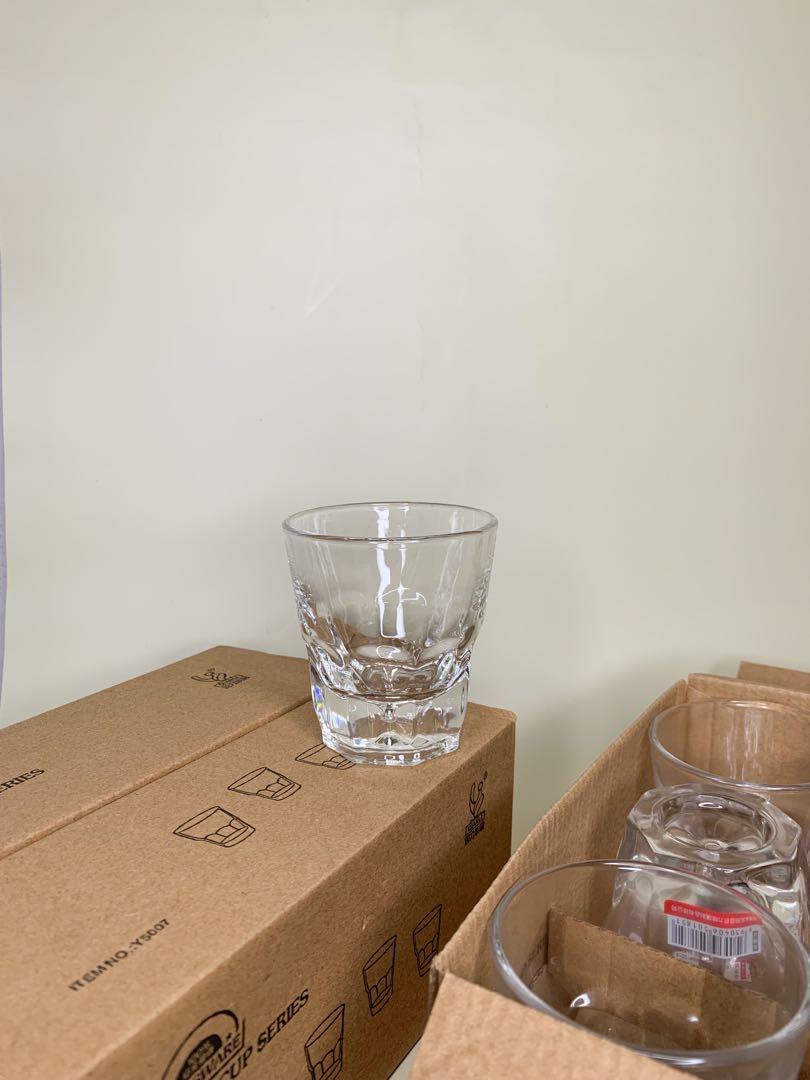 Mini piccolo cups from Qianli glassware (set of 6), Furniture & Home ...