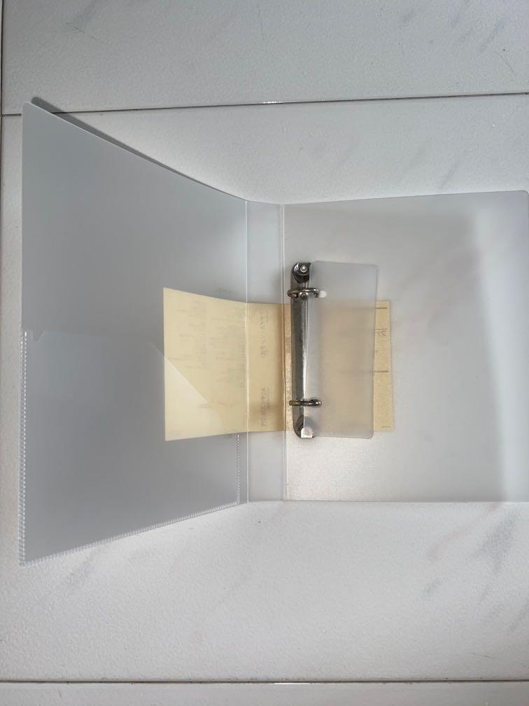 muji a5 ring file binder, Hobbies & Toys, Stationery & Craft ...