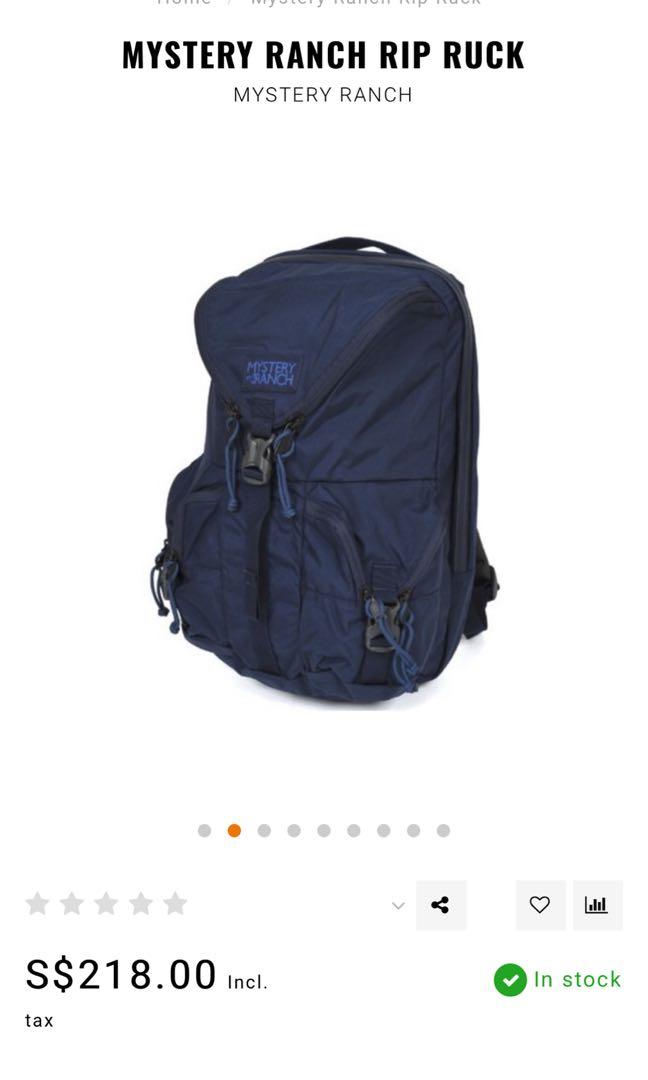 Mystery Ranch Rip Ruck 22L, Men's Fashion, Bags, Backpacks on Carousell