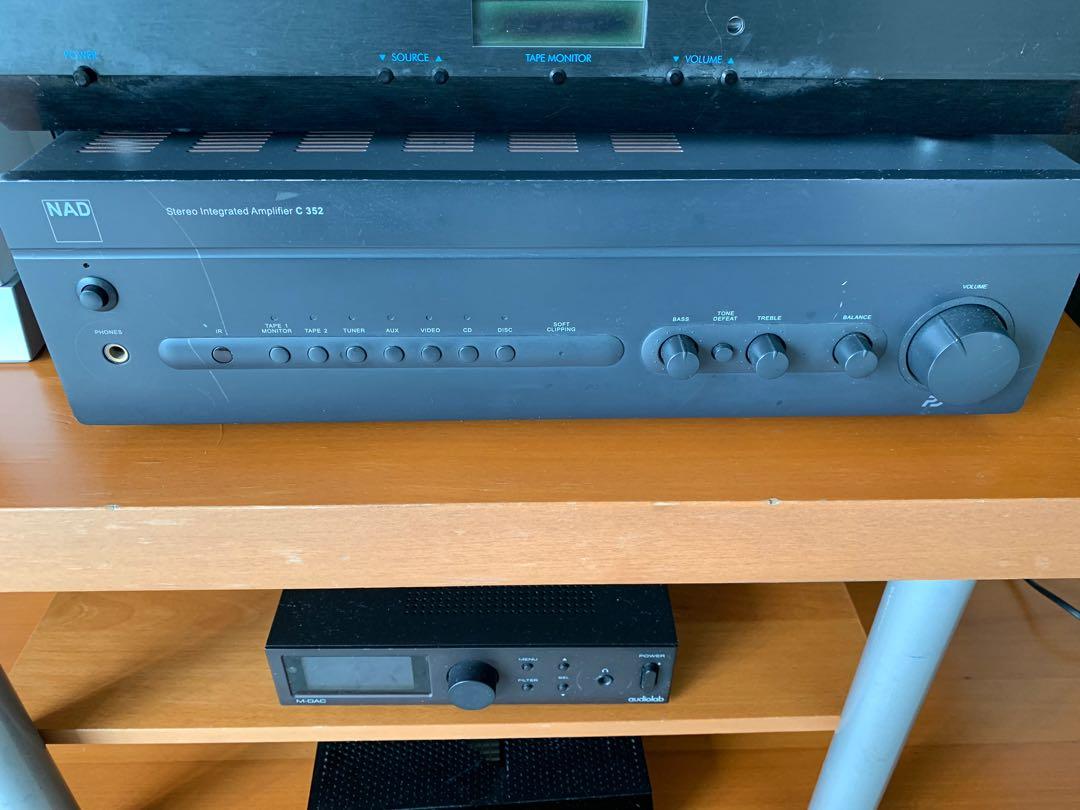 NAD C352 amplifier, Audio, Soundbars, Speakers & Amplifiers on Carousell
