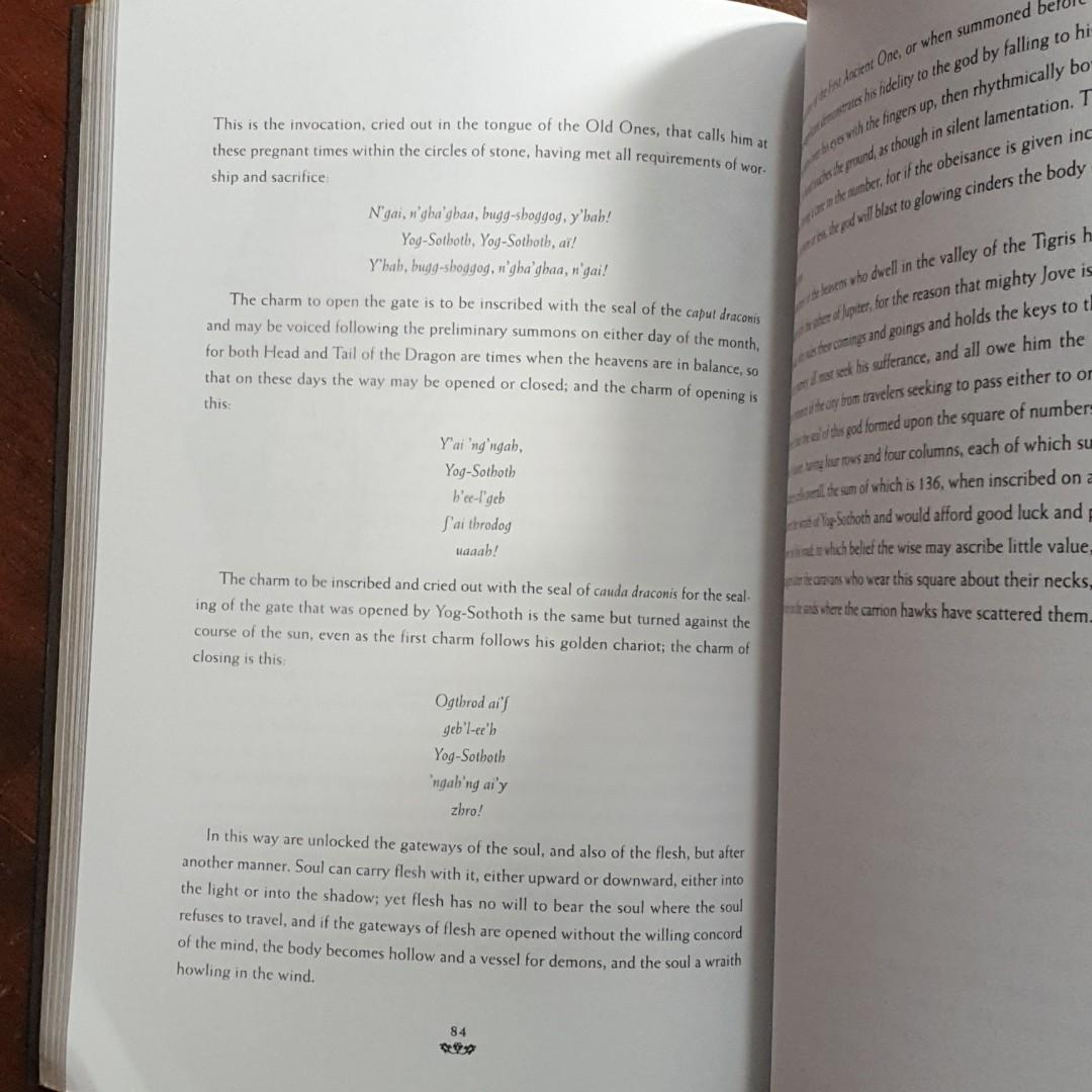 Necronomicon Kitab al Azif Mad Arab Abdul Alhazred HP Lovecraft Occult ...