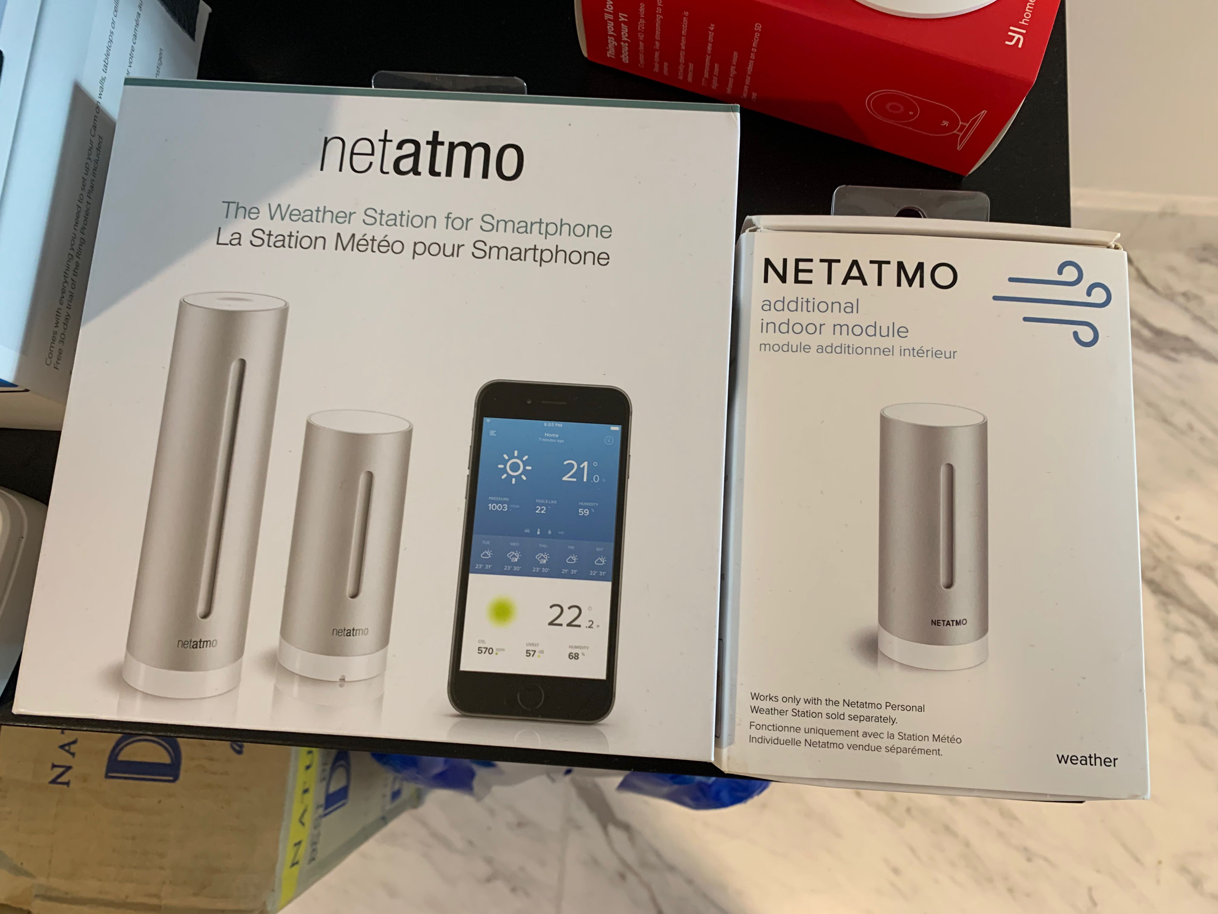 Netatmo Indoor/Outdoor Weather Station, Furniture & Home Living ...