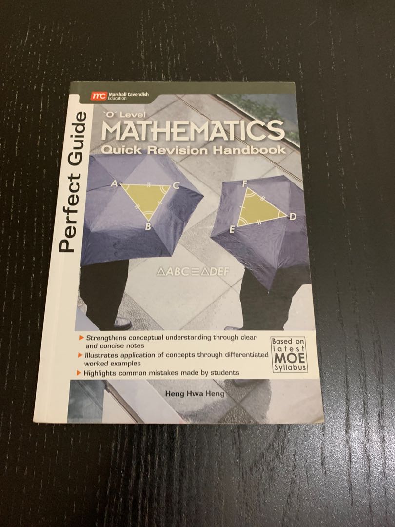 BN O level Mathematics Quick Revision Handbook, Hobbies & Toys, Books ...