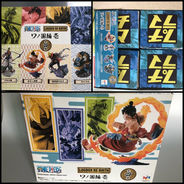 【ONE PIECE】-LOGBOX REBIRTH -VOL.1 LUFFY ZORO SANJI KAIDO- WANOKUNI ARC ...