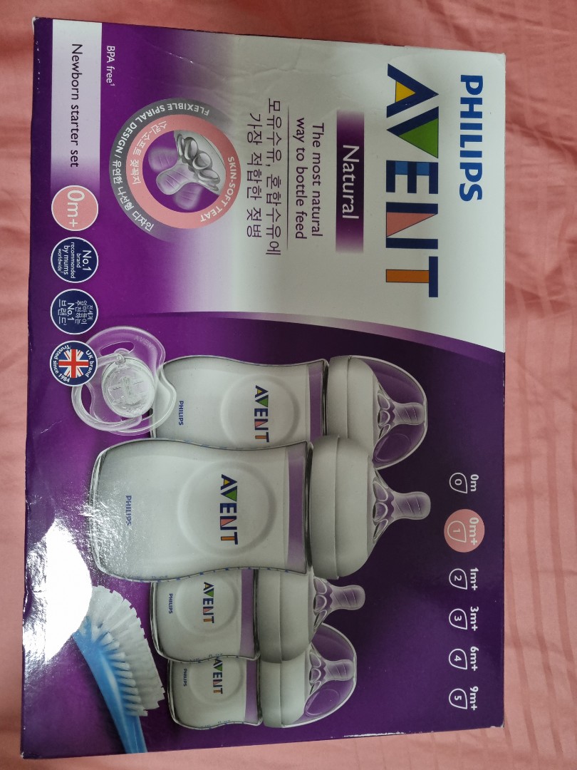 Philips advent new born starter kit, Babies & Kids, Nursing & Feeding ...