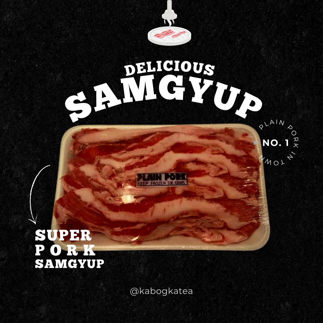 Plain Pork Samgyup, Food & Drinks, Chilled & Frozen Food on Carousell