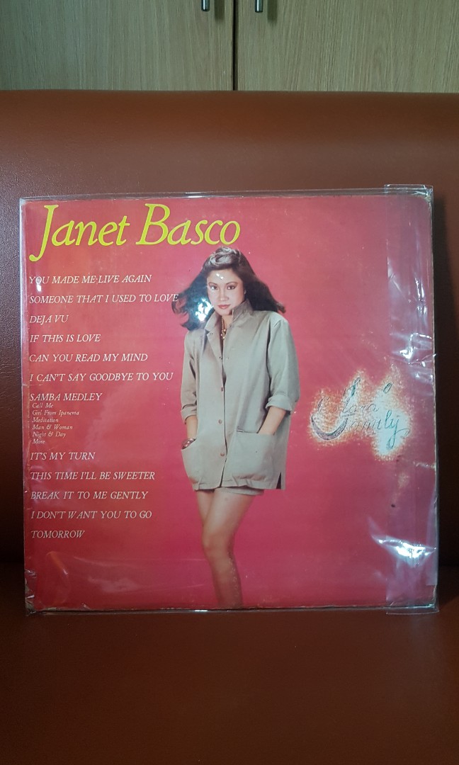 plaka/ vinyl record.JANET BASCO, Hobbies & Toys, Music & Media, Vinyls ...