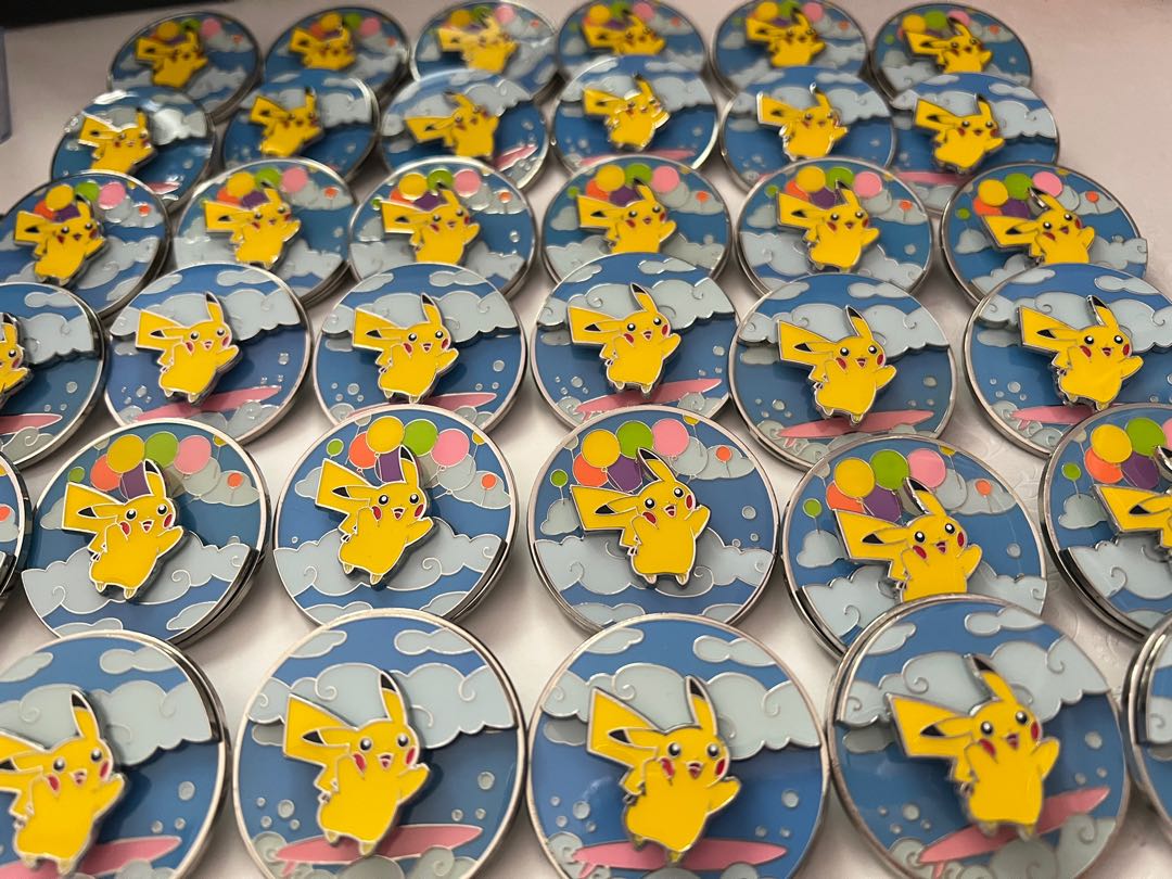 Pokemon 25th flying / surfing pikachu deluxe pin, Hobbies & Toys, Toys ...