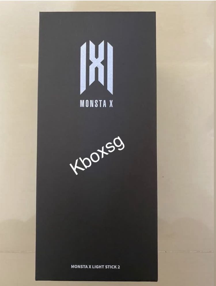 (Preorder) Official Monsta X lightstick 2, Hobbies & Toys, Memorabilia ...