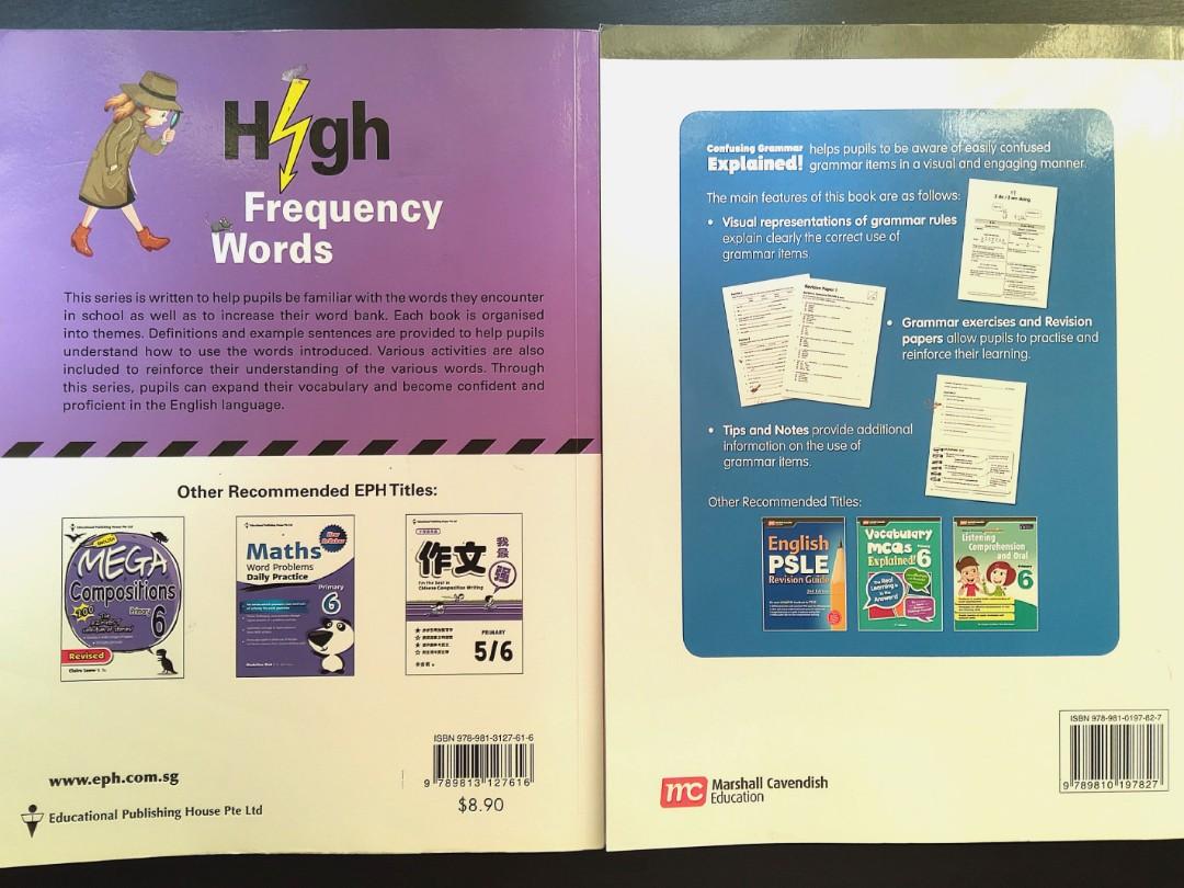 PSLE High Frequency Words and Confusing Grammar Explained, Hobbies ...