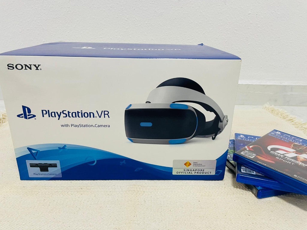 PSVR Gen 2 full set & free 3 Games [PlayStation VR CUH-ZVR2], Video Gaming, Gaming Accessories ...