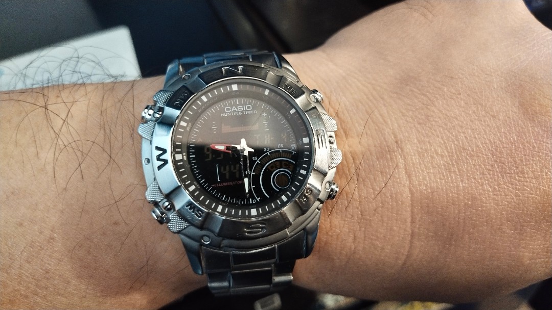 Rare Casio Hunting Watch, Men's Fashion, Watches & Accessories, Watches ...