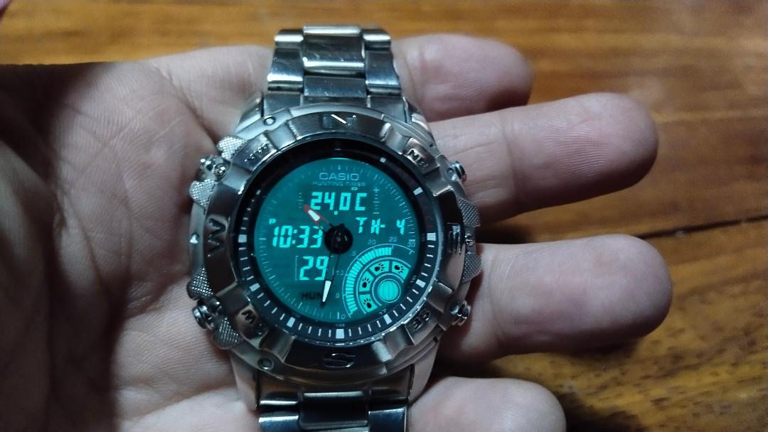 Rare Casio Hunting Watch, Men's Fashion, Watches & Accessories, Watches ...