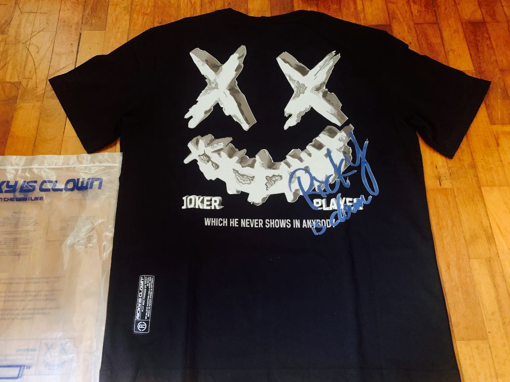 RICKY IS CLOWN TEE, Men's Fashion, Tops & Sets, Tshirts & Polo Shirts ...