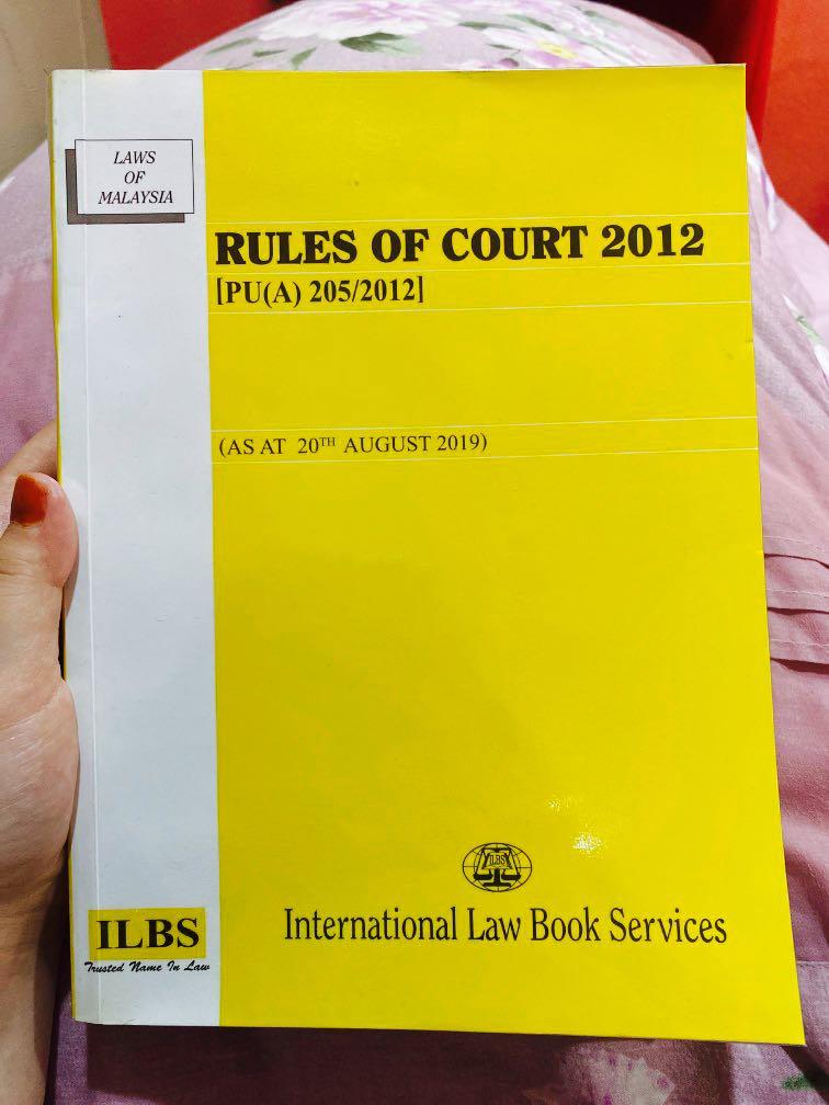 Rules Of Court 2012 Textbooks On Carousell rules-of-court-2012-textbooks-on-carousell