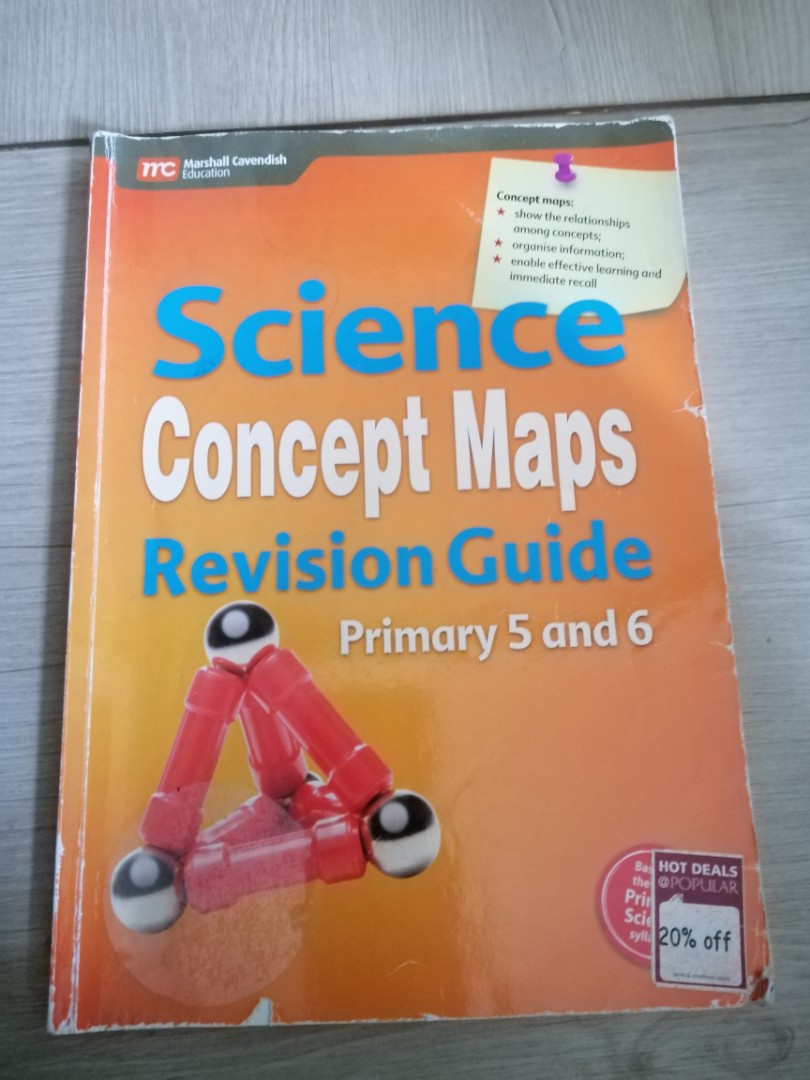 Science Concept Maps Revision Guide Pri 5&6, Hobbies & Toys, Books ...