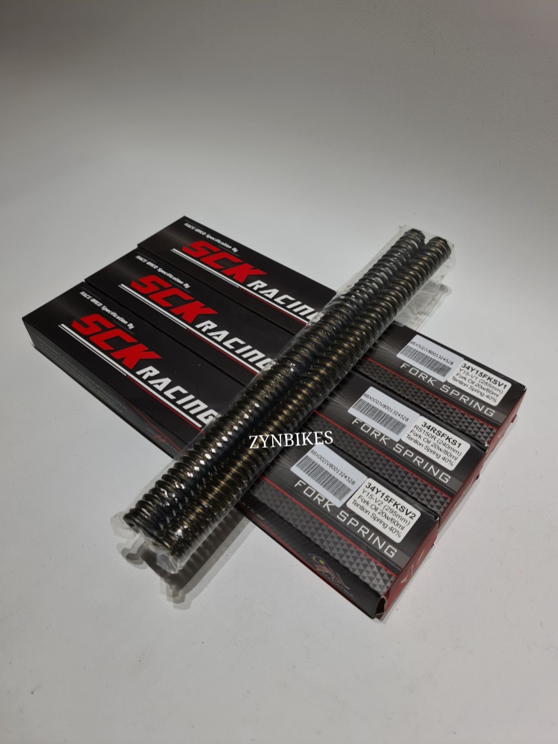SCK FORK SPRING YAMAHA SNIPER 150 Y15ZR MXKING SPARK 135 X1R JUPITER ...