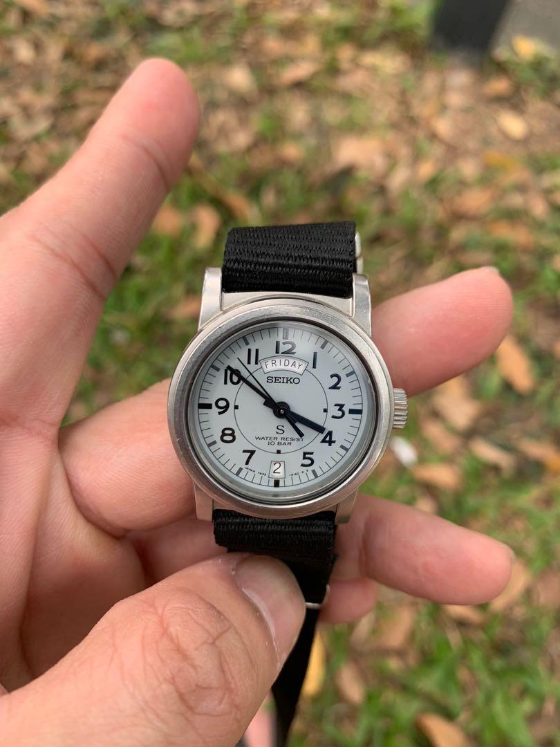 Seiko SUS Series Military Watch, Men's Fashion, Watches & Accessories ...