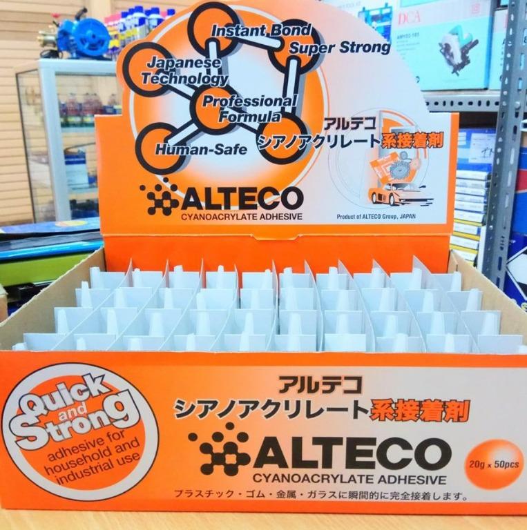 SG Seller Alteco Instant Super Glue Japan Cyanoacrylate Bottle Grade D ...