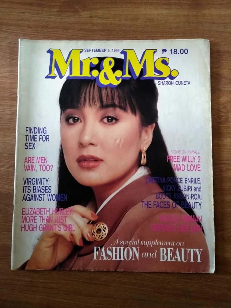 Sharon Cuneta - Mr & Ms Magazine (1995), Hobbies & Toys, Books ...