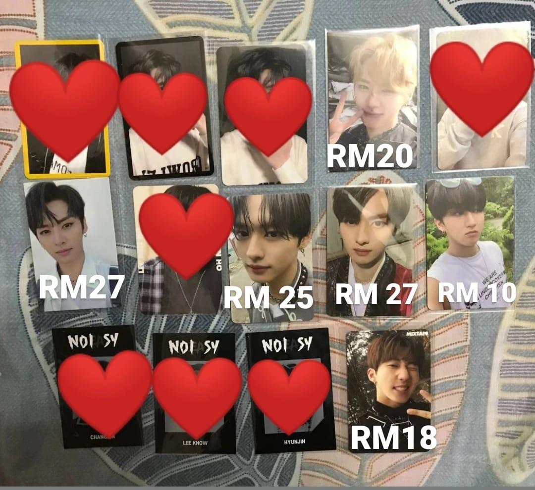 STRAY KIDS LEE KNOW PHOTOCARDS, Hobbies & Toys, Collectibles ...