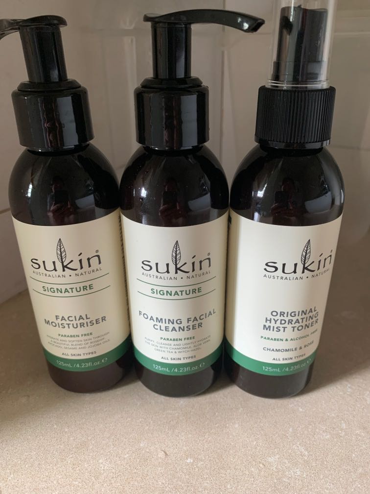 Sukin set, Beauty & Personal Care, Face, Face Care on Carousell