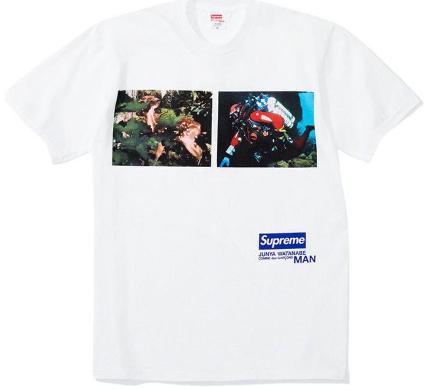 Supreme JUNYA WATANABE CDG Nature Tee, Men's Fashion, Tops & Sets, Tshirts & Polo Shirts on ...