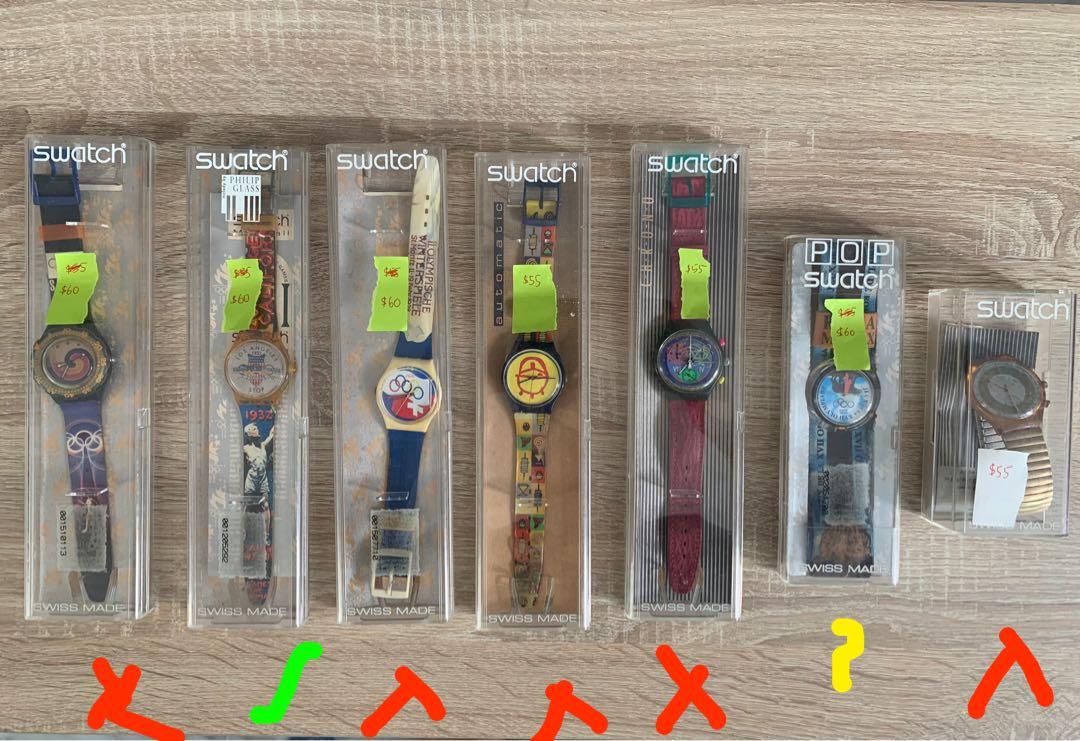 Swatch watch collectors items, Luxury, Watches on Carousell