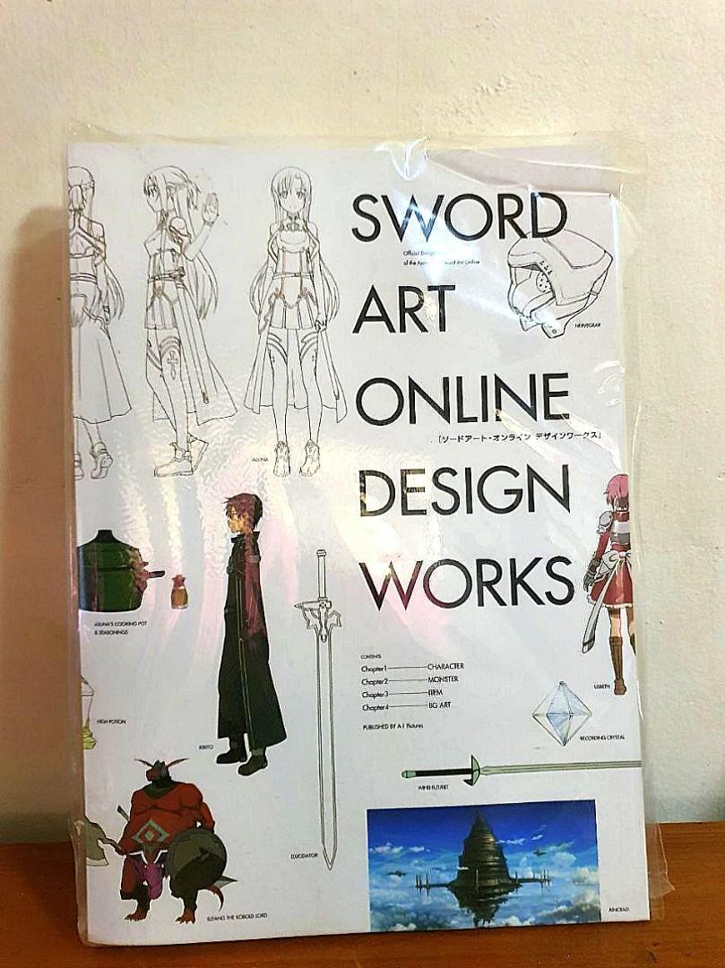 Sword Art Online Design Works Illustration Art Book Anime Manga SAO ...